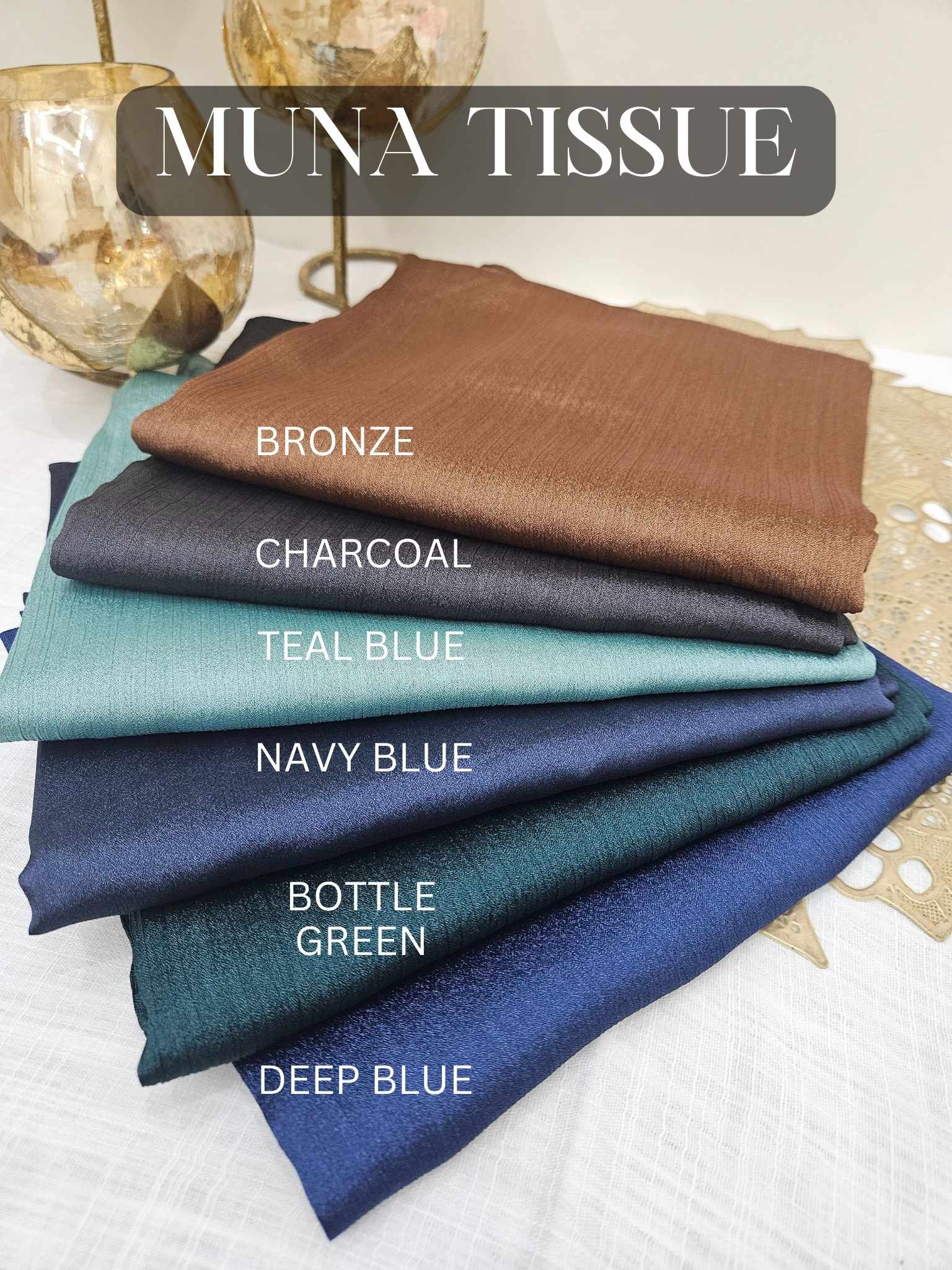 Premium Tissue Hijabs – Hijab Stories